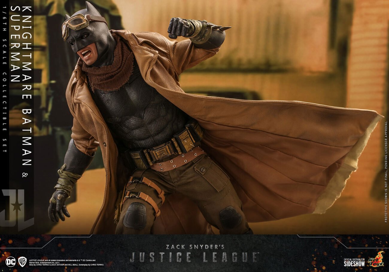 Zack Snyder’s JL Knightmare Batman and Superman Sixth Scale Figure Set ...