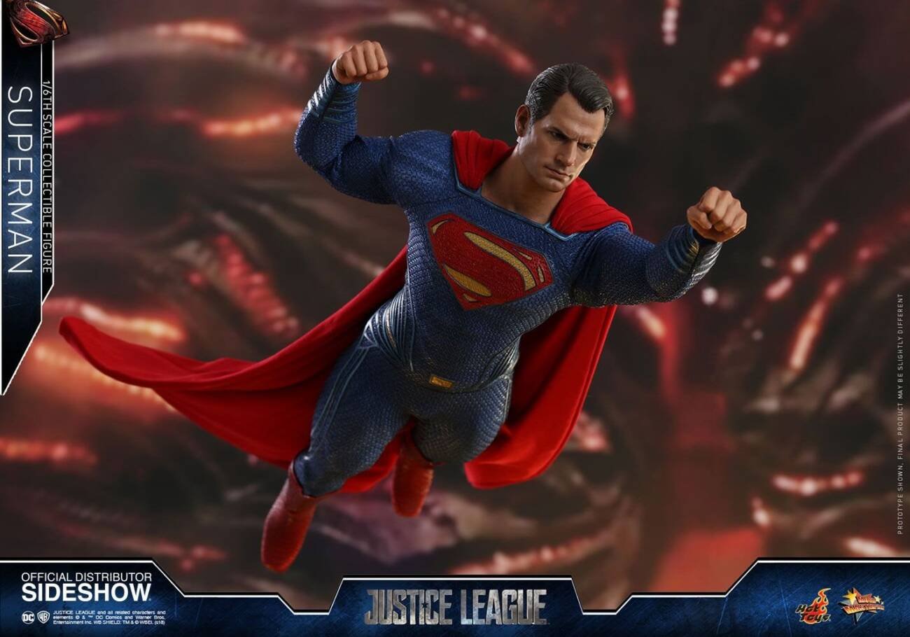 Superman JL Sixth Scale Figure by Hot Toys - Egyfigures Collectibles