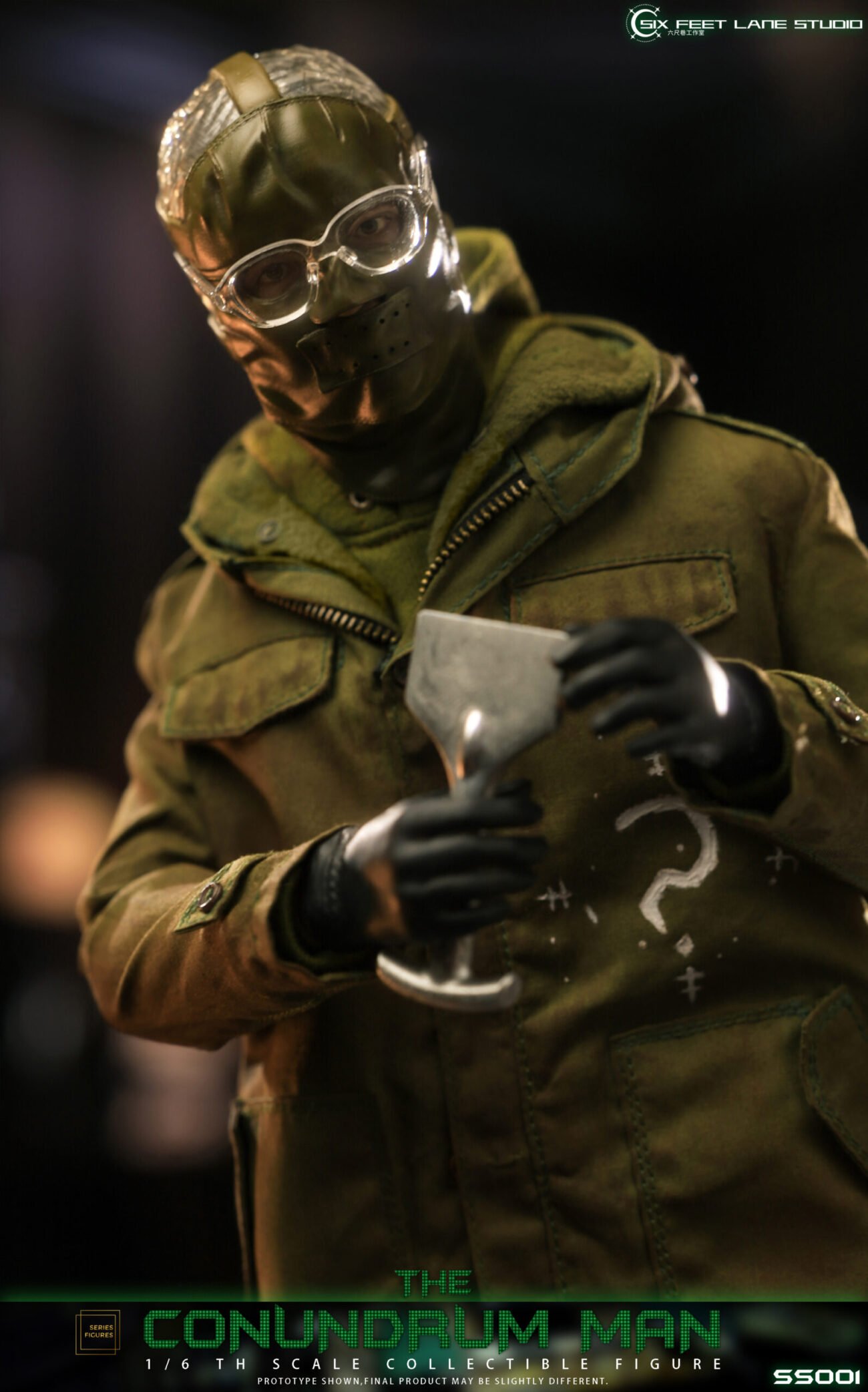 Six Feet Lane Studio 1/6 Scale (The Riddler) The Conundrum Man Action ...