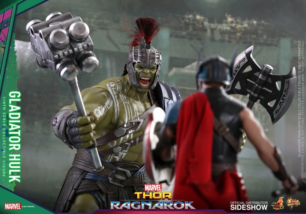 Gladiator Hulk Sixth Scale Figure by Hot Toys /Rare - Egyfigures ...