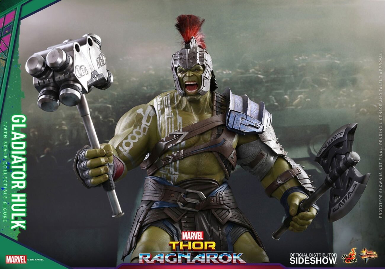 Gladiator Hulk Sixth Scale Figure by Hot Toys /Rare - Egyfigures ...