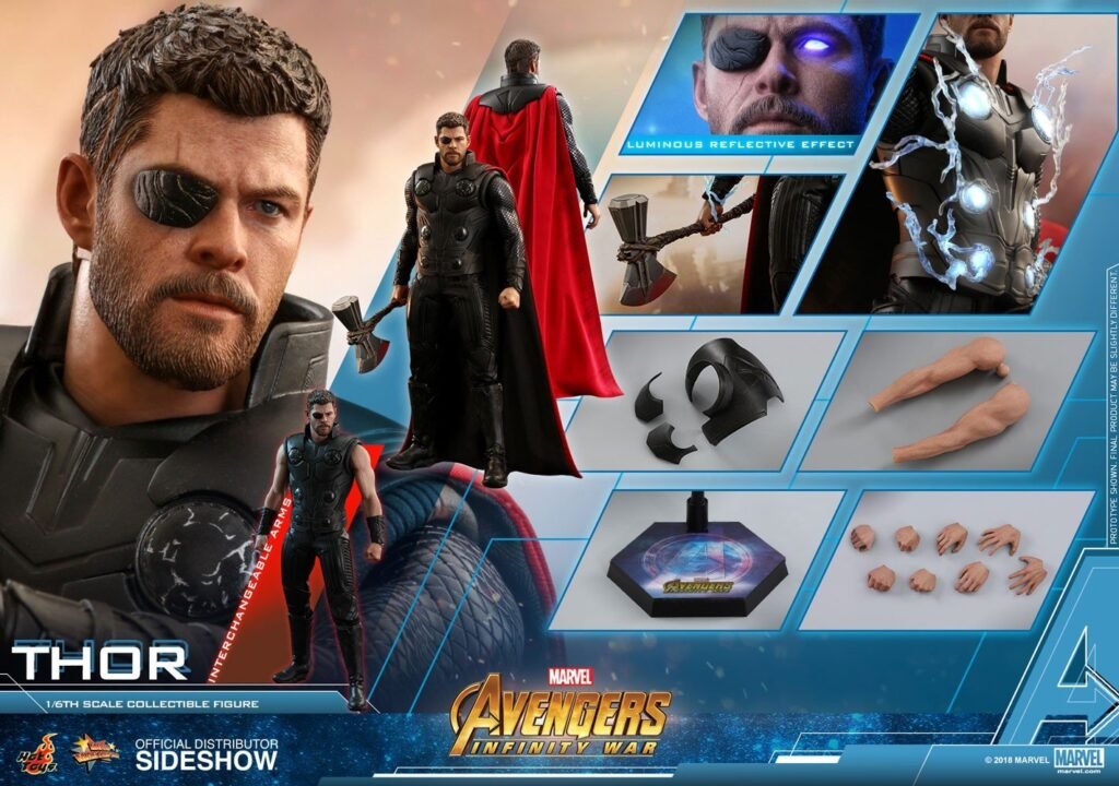 THOR Sixth Scale Figure by Hot Toys - Egyfigures Collectibles