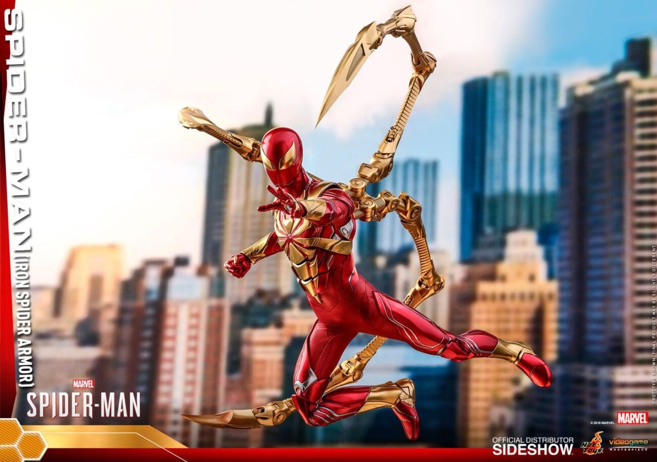 SPIDER-MAN (IRON SPIDER ARMOR)Sixth Scale Figure by Hot Toys ...