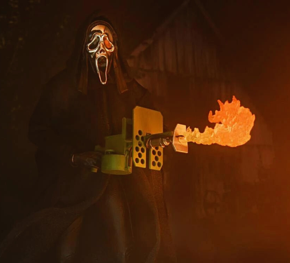 Ghost Face Inferno Ultimate Action Figure BY NECA - Egyfigures Collectibles