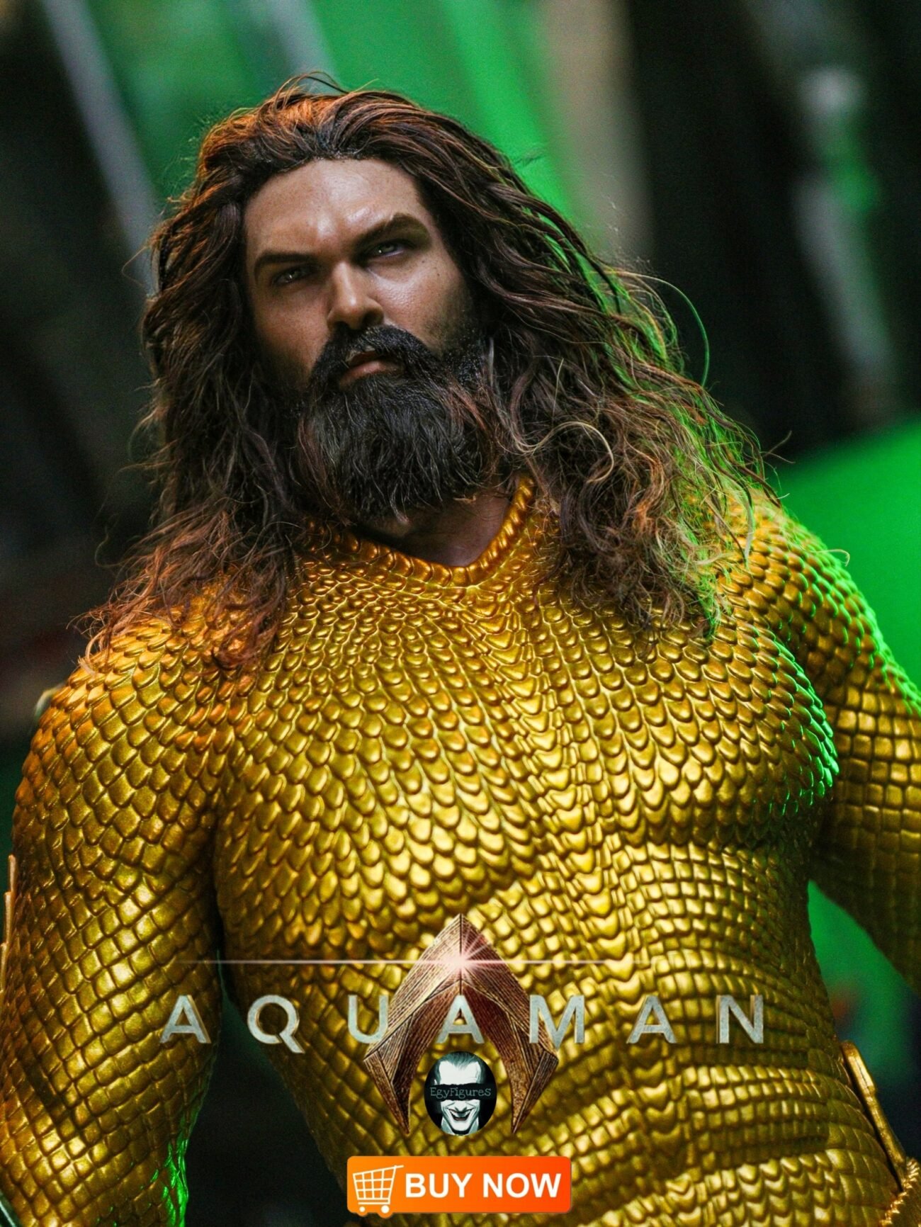 Aquaman (Custom Rooted Hair) Sixth Scale Figure by Hot Toys ...