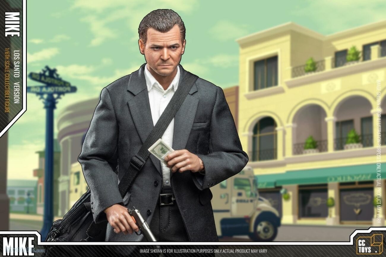 GTA CCToys 1/6 Grand Theft Auto V Michael/Franklin/Trevor Figures (Set ...