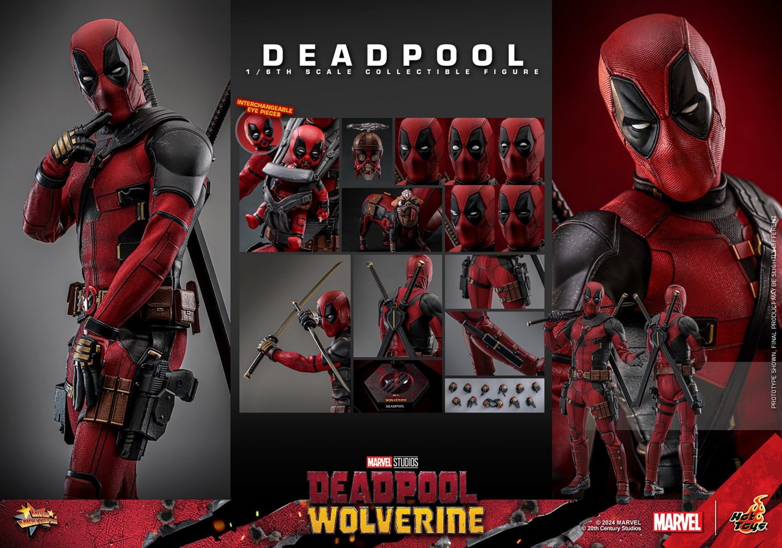 Deadpool (Collector’s Edition) Sixth Scale Figure by Hot Toys ...
