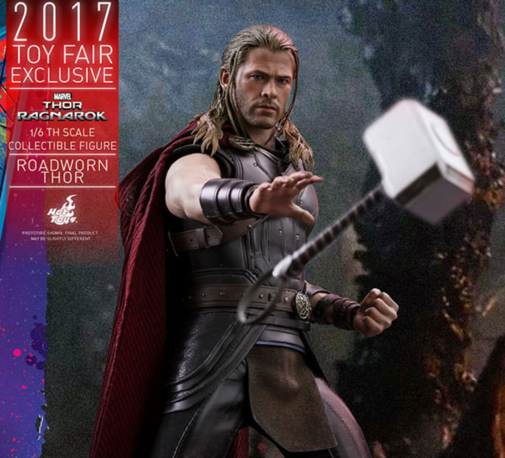 Roadworn Thor Sixth Scale Figure by Hot Toys - Egyfigures Collectibles
