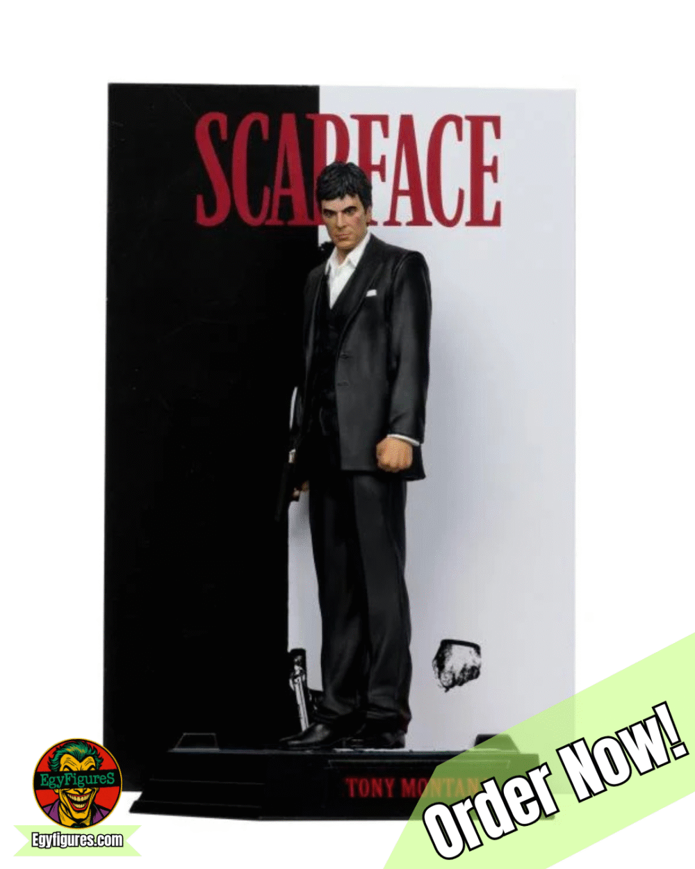 Scarface Movie Maniacs Tony Montana 6″ Limited Edition Figure BY ...
