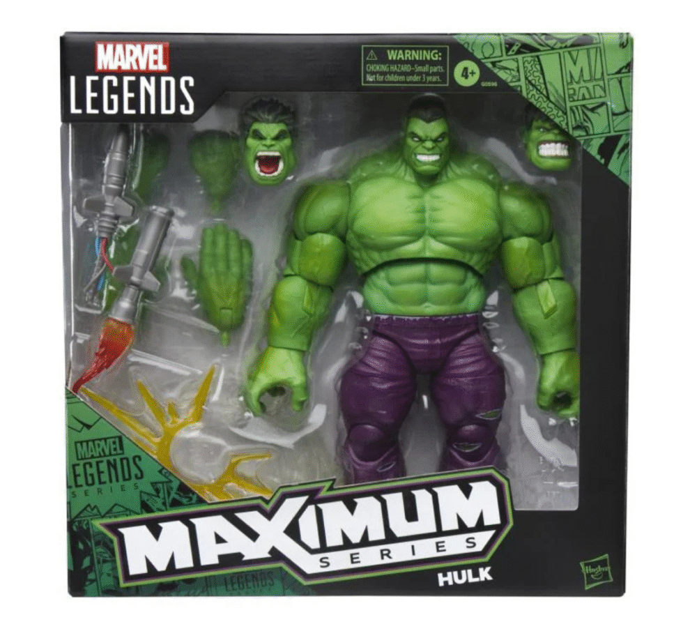 Hasbro Marvel Legends Maximum Series Hulk Deluxe Action Figure ...