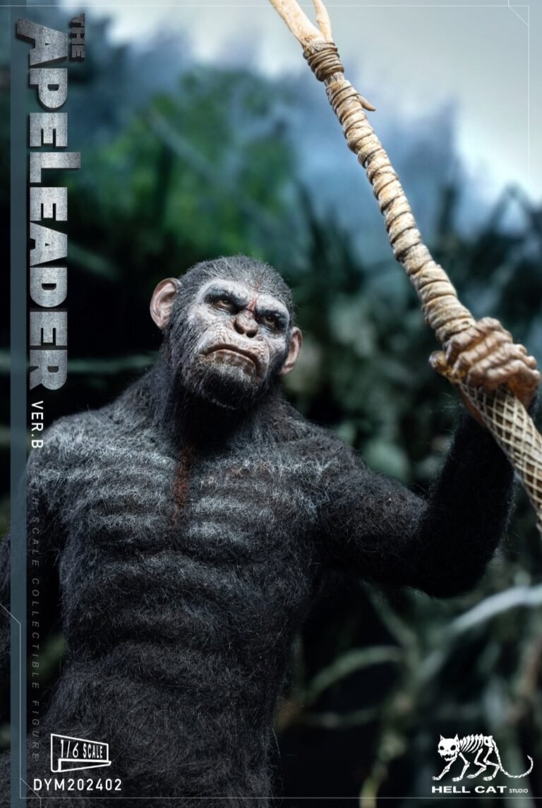 Hell Cat Studios 1/6 Scale Planet Of The Apes Caesar + Horse Figure ...