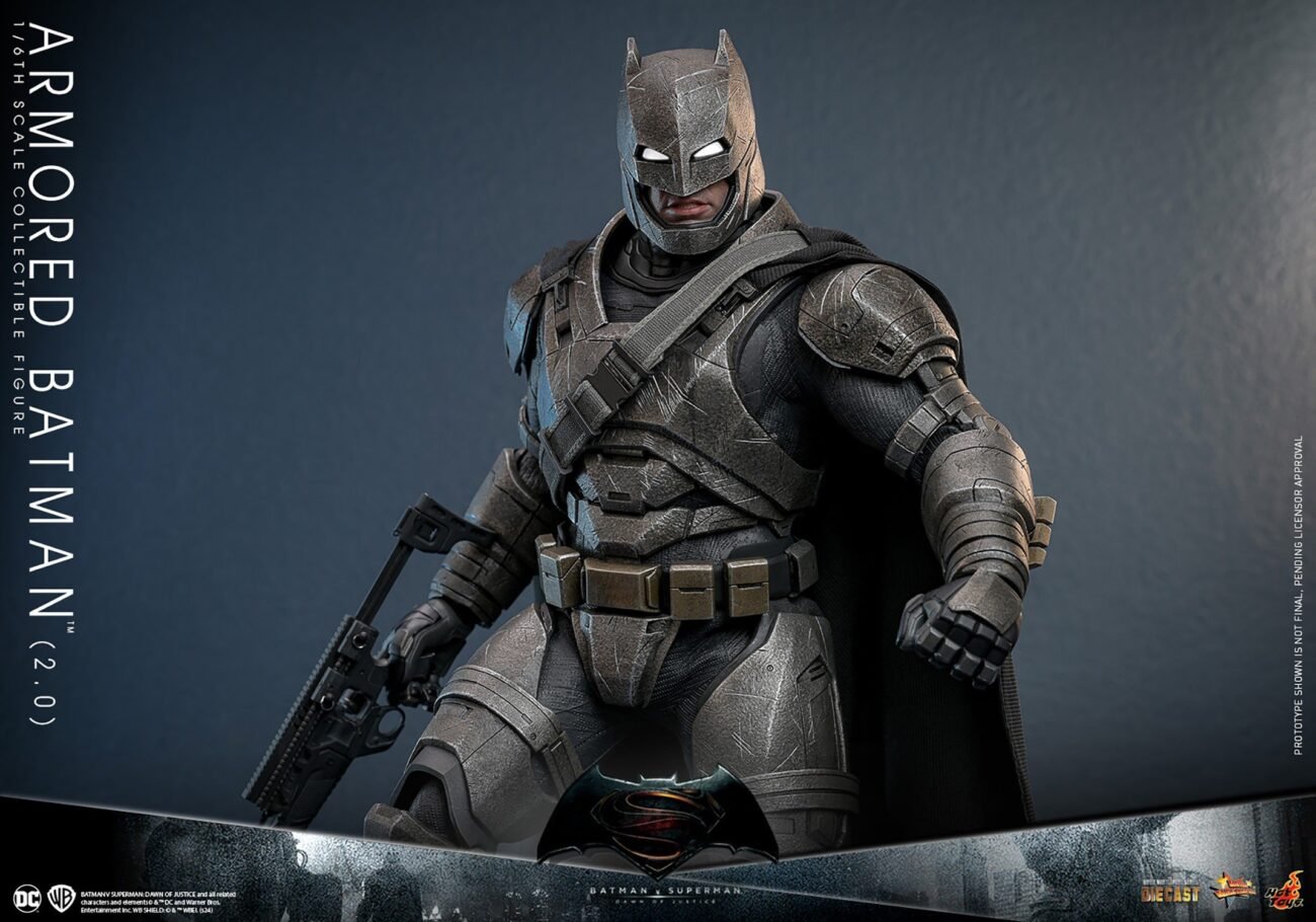 Armored Batman (2.0) Sixth Scale Figure by Hot Toys - Egyfigures ...