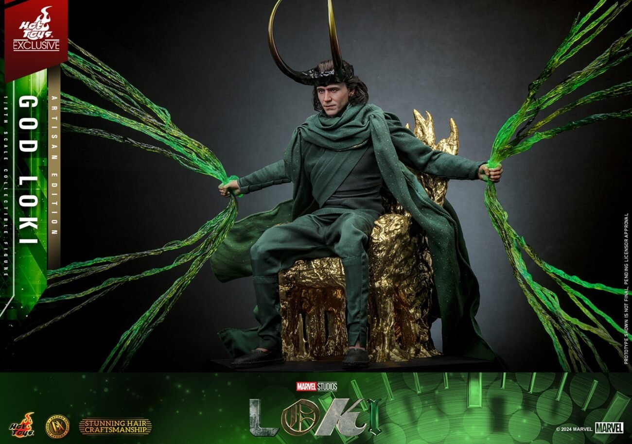 God Loki (Artisan Edition) Sixth Scale Figure by Hot Toys - Egyfigures ...