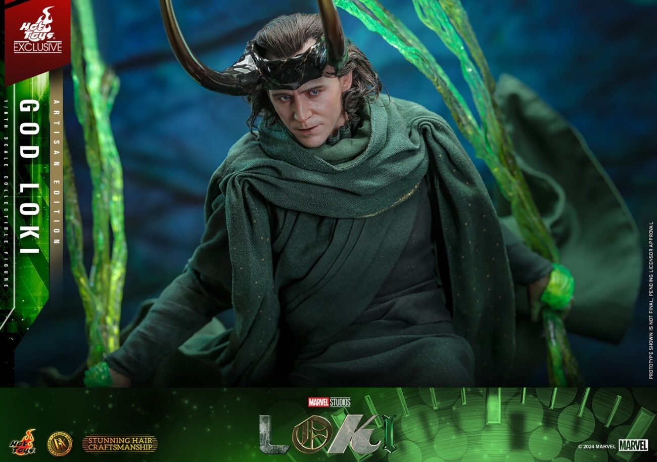 God Loki (Artisan Edition) Sixth Scale Figure by Hot Toys - Egyfigures ...