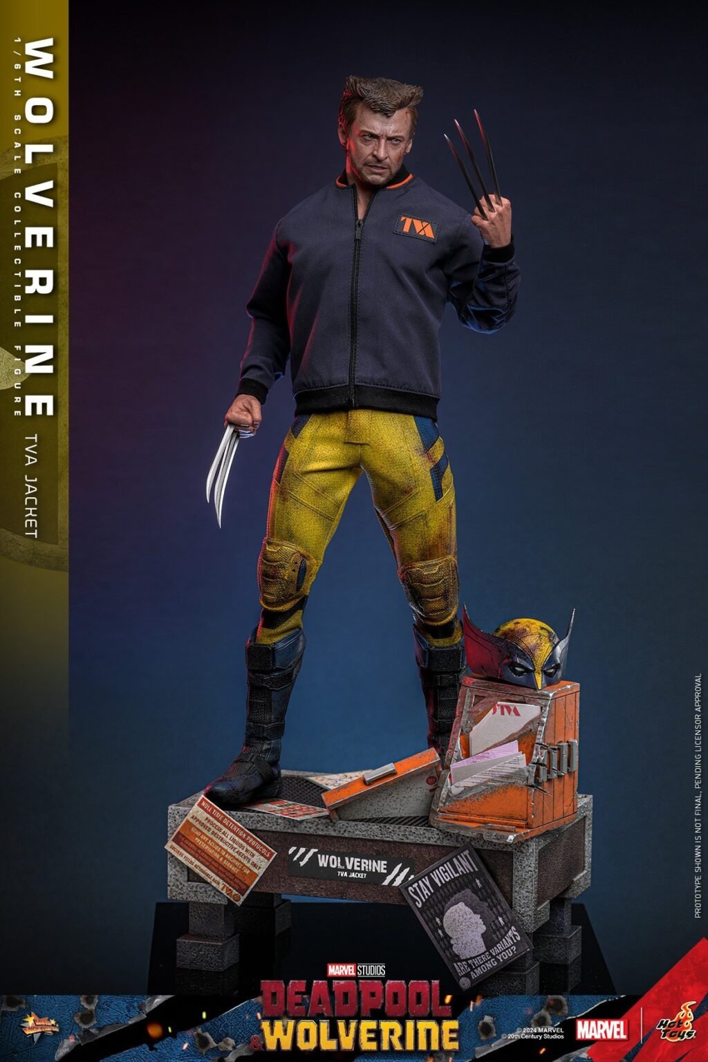 Wolverine (TVA Jacket Version) Sixth Scale Figure by Hot Toys ...