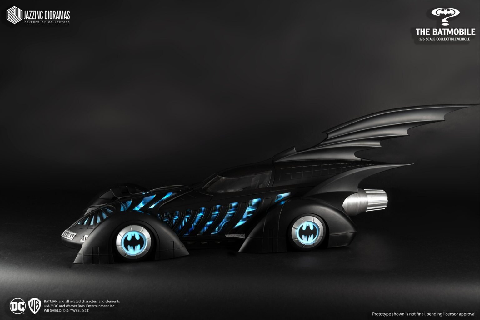Jazzinc Dioramas 1995 Batman Forever Batmobile Collectible 1/6 Scale ...