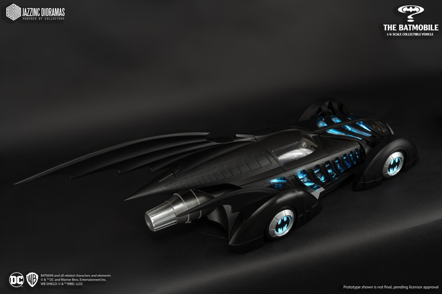 Jazzinc Dioramas 1995 Batman Forever Batmobile Collectible 1/6 Scale ...
